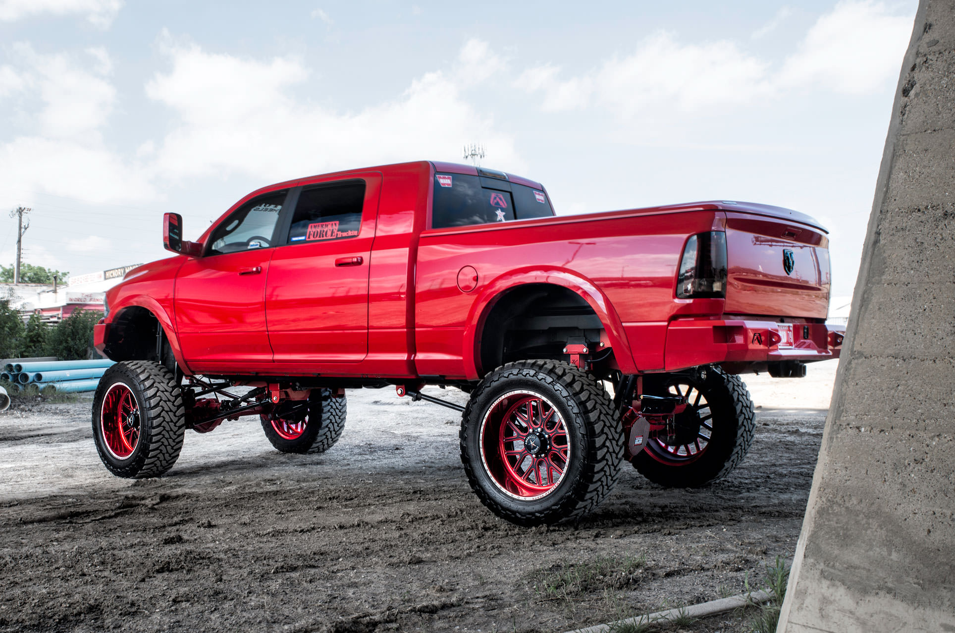 Lifted 2013 Dodge Ram 2500 Off Road Wheels