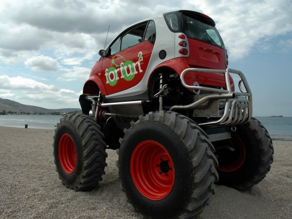 Lifted Smart Car Off Road - Off Road Wheels