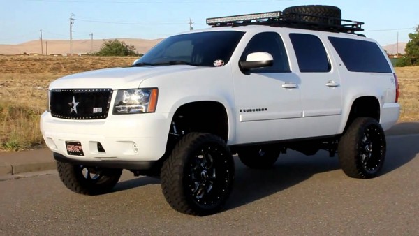 Custom Chevrolet Suburban Lifted - Off Road Wheels