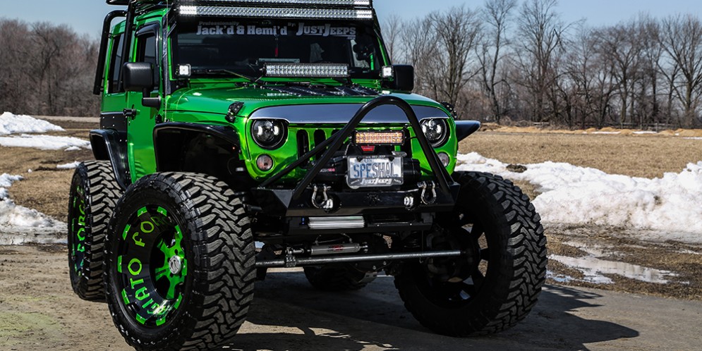 Jeep Wrangler On Forgiato terra 24 inch - Off Road Wheels