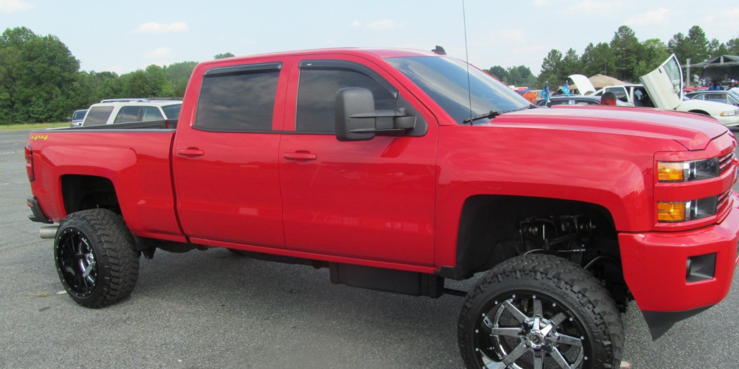 Custom Lifted Chevy Silverado - Off Road Wheels