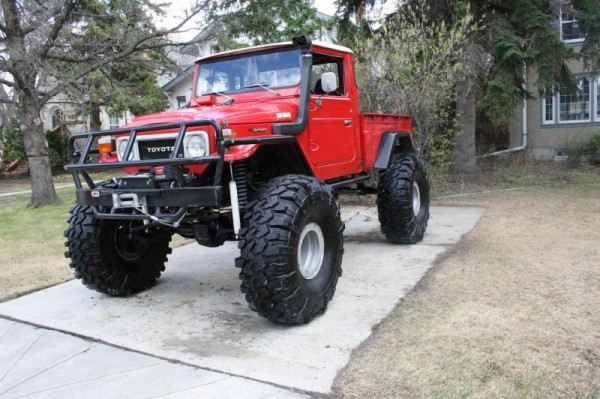 Lifted Toyota FJ45 Off Road - Off Road Wheels